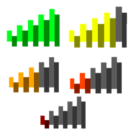 Colorful Ping Indicator 🌈 - Minecraft Resource Packs - CurseForge