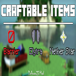 Craft-able Items Mod - Minecraft Mods - CurseForge