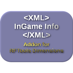InGame Info XML Addon - RFTools Dimensions - Gallery - Minecraft Mods ...