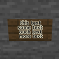 Simple Bigger Fonts - Resource Packs - Minecraft - CurseForge