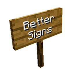 Better Signs Mod - Minecraft Mods - CurseForge