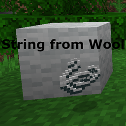 String from Wool Recipe - Minecraft Mods - CurseForge