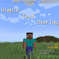 Simple Text Overlay - Mods - Minecraft - CurseForge