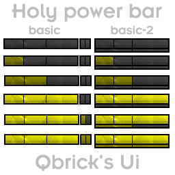 Qbrick's Holy Power Bar - World of Warcraft Addons - CurseForge