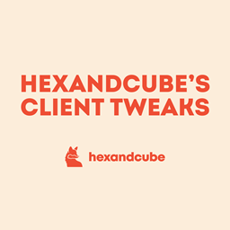Download Hexandcube's Client Tweaks - Minecraft Mods & Modpacks ...