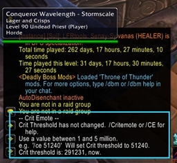 Install CritEmote - World of Warcraft Addons - CurseForge