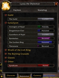 RepBarColors - World of Warcraft Addons - CurseForge