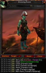 Dressing Room Functions - World of Warcraft Addons - CurseForge