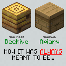 Beehive to Apiary - Minecraft Resource Packs - CurseForge