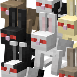 how to make a minecraft killer bunny