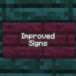 Improved Signs - Minecraft Mods - CurseForge