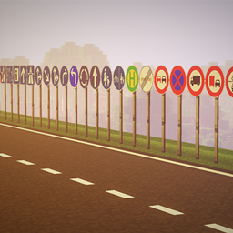 Road signs - Minecraft Mods - CurseForge