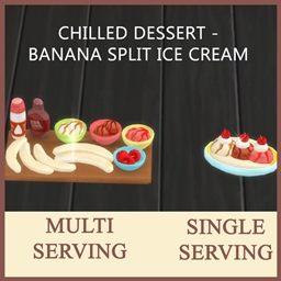 BANANA SPLIT ICE CREAM - The Sims 4 Mods - CurseForge