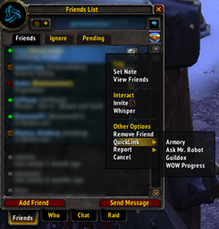 QuickLink - World of Warcraft Addons - CurseForge