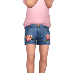 CECILIA - toddler shorts - The Sims 4 Create a Sim - CurseForge