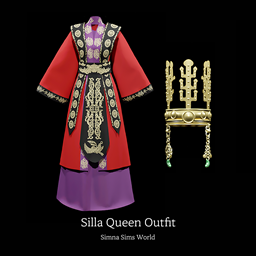Silla Queen Outfit - The Sims 4 Create a Sim - CurseForge
