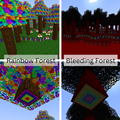 Rainbow Forest and Bleeding... - Mods - Minecraft - CurseForge