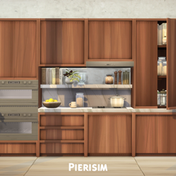 Pierisim - MCM Part 4 - The Kitchen - The Sims 4 Build / Buy - CurseForge