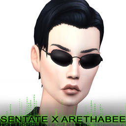 Trinity Glasses - Sentate x Arethabee Collaboration - The Sims 4 Create ...