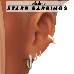 Starr Earrings - The Sims 4 Create a Sim - CurseForge