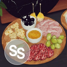 Cheese And Meat Platter - The Sims 4 Mods - CurseForge