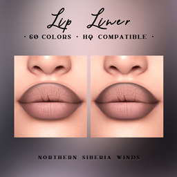 Lip Liner N1 - The Sims 4 Create a Sim - CurseForge