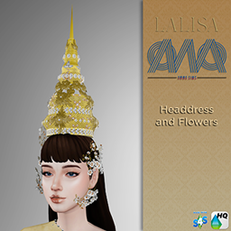 Lisa - LALISA Headdress and Flowers - The Sims 4 Create a Sim - CurseForge