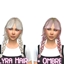 Lyra Hair - The Sims 4 Create a Sim - CurseForge