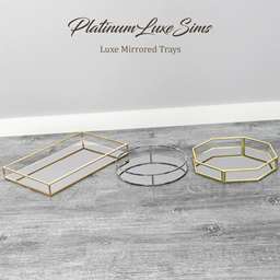 Luxe Mirrored Trays - The Sims 4 Build / Buy - CurseForge
