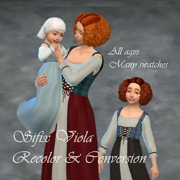 Sifix Viola Recolor & Conversion - The Sims 4 Create a Sim - CurseForge