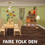Faire folk den - The Sims 4 Build / Buy - CurseForge