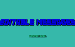 EditableMessages - Minecraft Bukkit Plugins - CurseForge