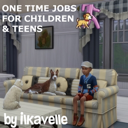 One Time Jobs for Children and Teens - The Sims 4 Mods - CurseForge