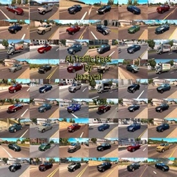 ai traffic pack jazzycat - Files - American Truck Simulator Mods ...