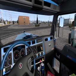 blue interior for kw w - American Truck Simulator Mods - CurseForge