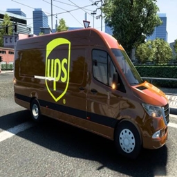 skin mercedes benz sprinter ups - Gallery - American Truck Simulator ...
