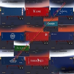 shipping container cargo pack ai traffic - File - American Truck ...