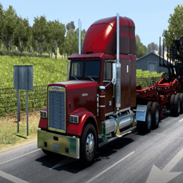 freightliner flc truck - American Truck Simulator Mods - CurseForge