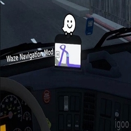 waze navigation - American Truck Simulator Mods - CurseForge