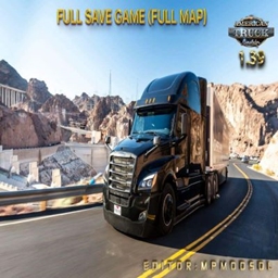 full save game full map - American Truck Simulator Mods - CurseForge