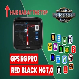 gps rg pro red hg - American Truck Simulator Mods - CurseForge