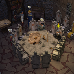 TSM Hexagon Tactical Tables with 12 seats - The Sims 4 Build / Buy ...