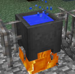 how to boil water in minecraft