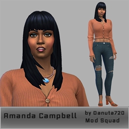 Amanda Campbell - The Sims 4 Sims / Households - CurseForge