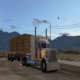 Trailer MAC 48×102 Aluminum Flatbed - American Truck Simulator Mods ...