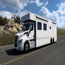 Freightliner Cascadia NRC RV Motorhome v - American Truck Simulator ...