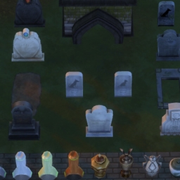 Liberated Tombstones and Urns - The Sims 4 Build / Buy - CurseForge