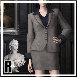 Suit with Stripe - Kylie Suit Set - The Sims 4 Create a Sim - CurseForge