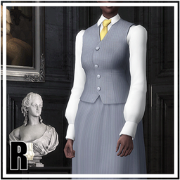 Suit with Stripe - Elliette Suit Set - Gallery - The Sims 4 Create a ...