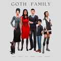Goth Family - Sims / Households - The Sims 4 - CurseForge